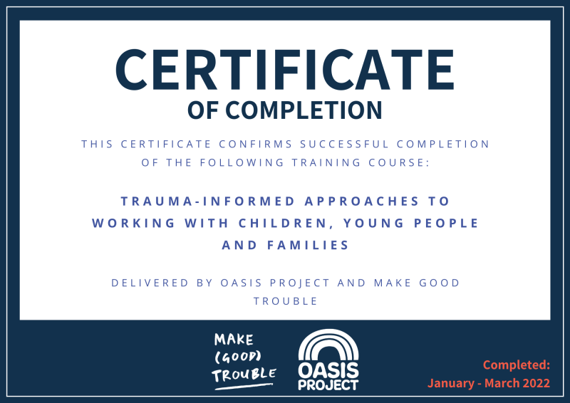 Trauma-Informed Working with Young People and Families Training ...