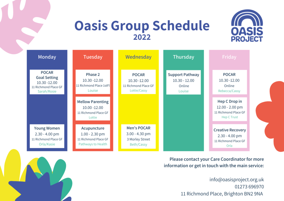 Adult Services - Oasis Project