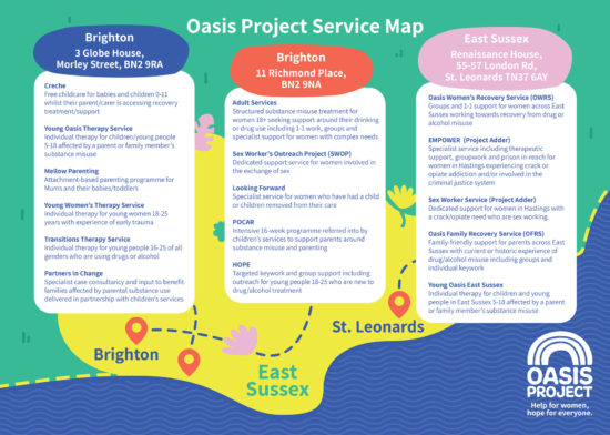 Oasis Project - We give hope to people affected by drugs & alcohol.
