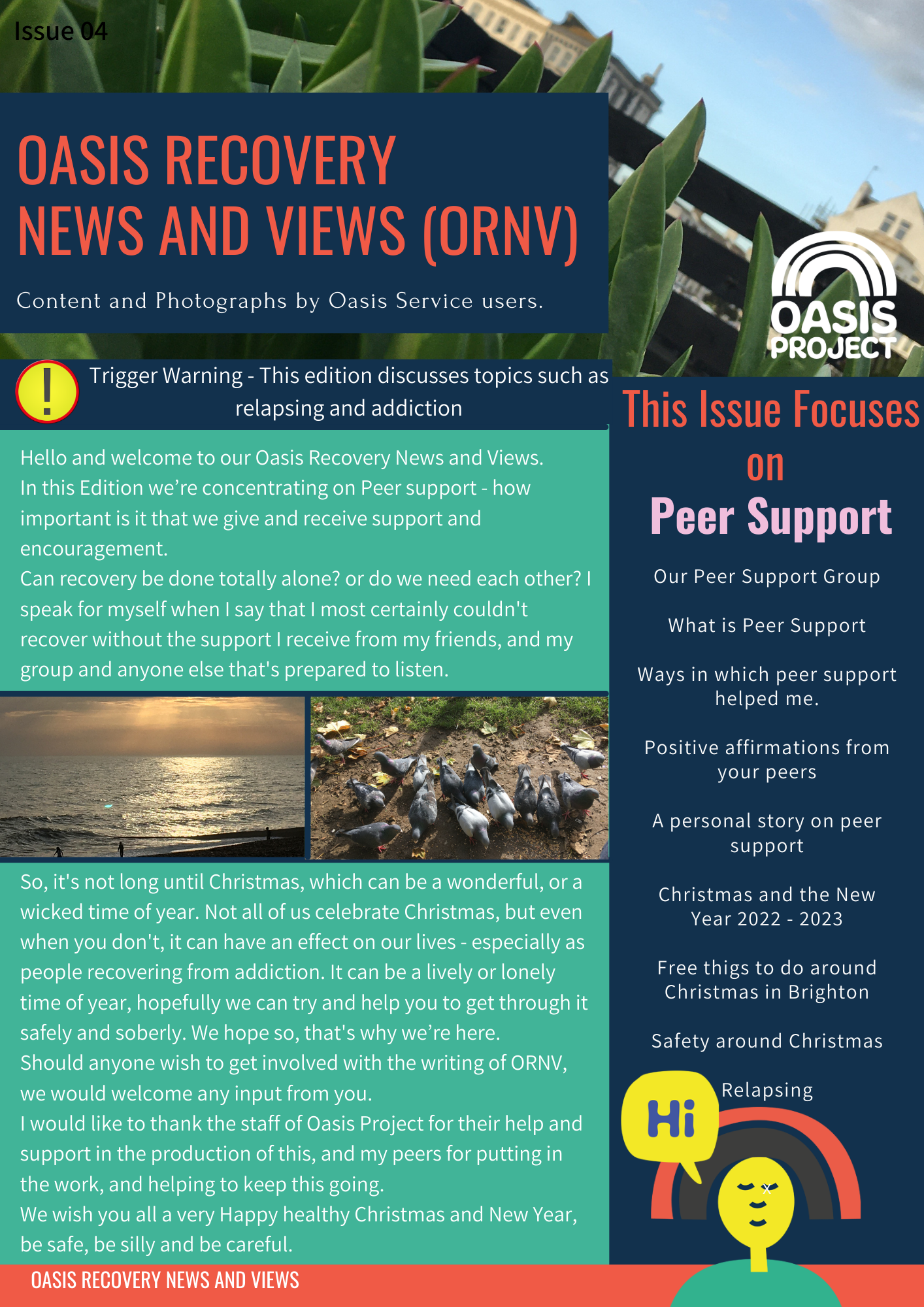 Oasis Recovery News and Views - Oasis Project