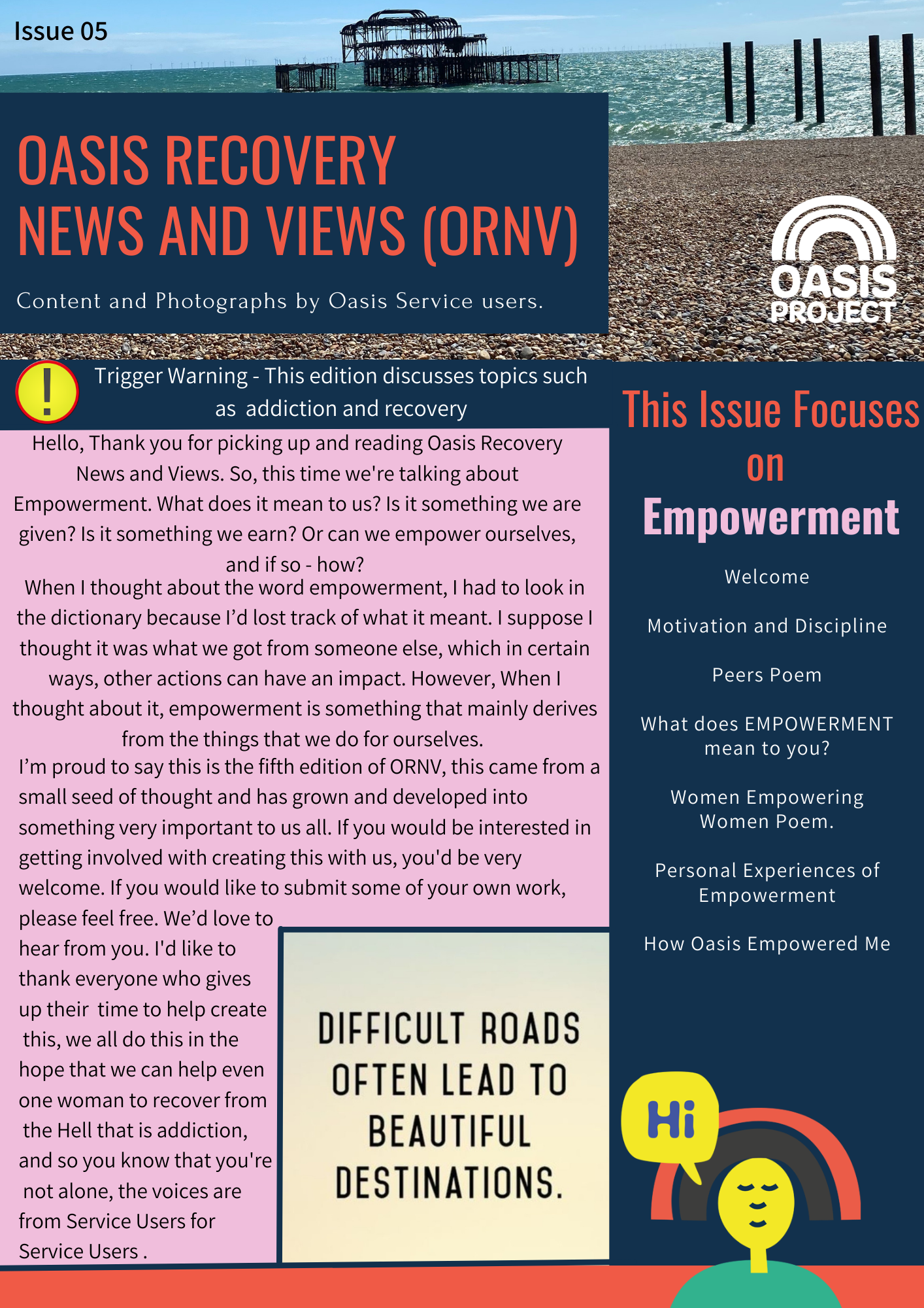 Oasis Recovery News and Views - Oasis Project